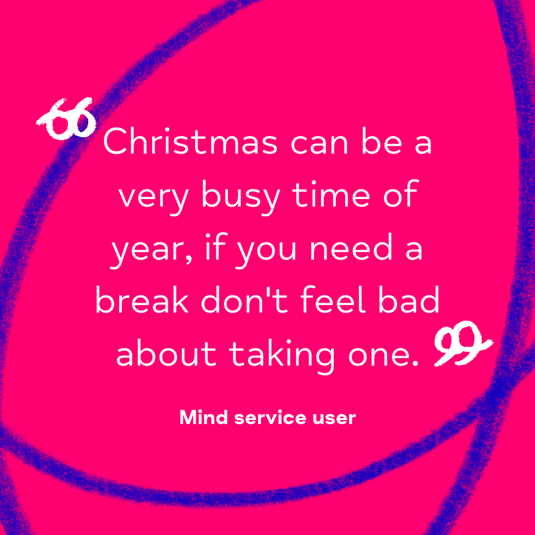 Wellbeing at Christmas - Bucks Mind